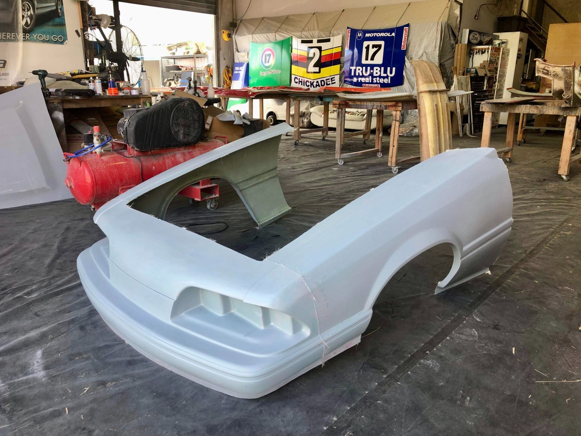 Mustang Fiberglass Front End Nothing Fits / Mustang Fiberglass Front